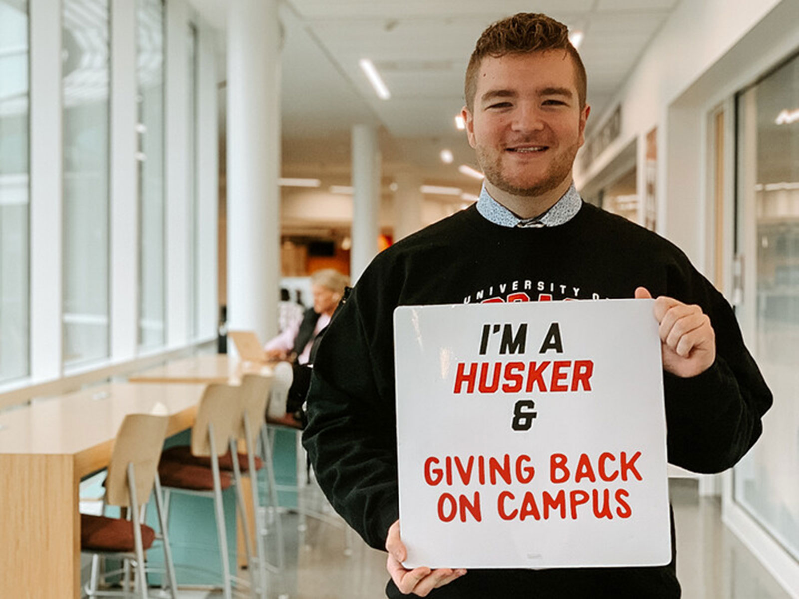 Scheer finds ways to serve others on campus and in career | Well-being ...